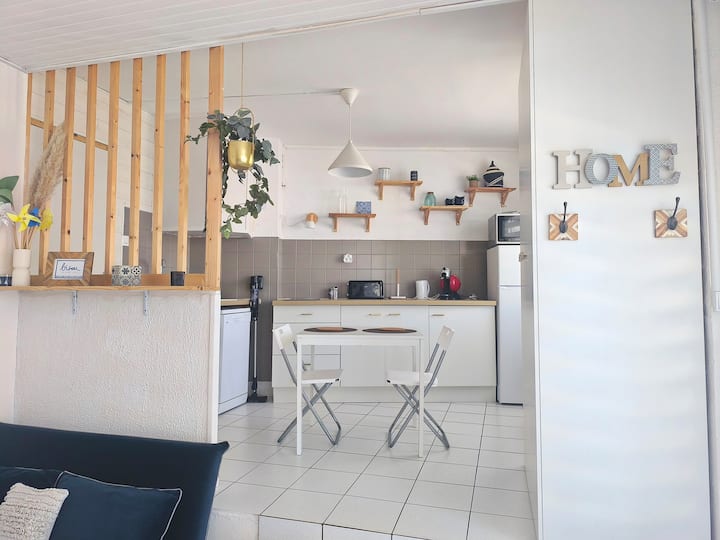 Studio Cosy à 50m De La Mer • Terrasse & Confort - Notre-Dame-de-Monts