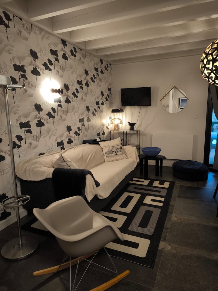 Apt Pour 5 Pers Chaleureux Et Moderne Avec Vue - Arreau