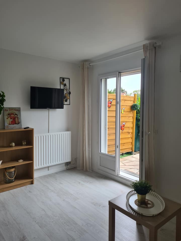 Plage De Cabourg 5 Min à Pied - Jardin Et Terrasse - Dives-sur-Mer