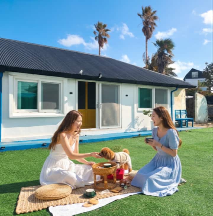 Live The Jeju Heritage 공항 근처 감성 스테이 이호테우해변 - Jeju-si