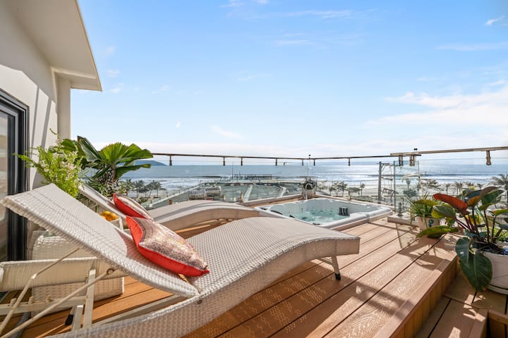 Beach 30met • Brandnew • Oceanview Rooftop Jacuzzi - Đà Nẵng