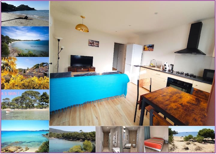 Les Roches 2*-33m2 Calme, Forêt, Plages, Randonnée - Le Lavandou