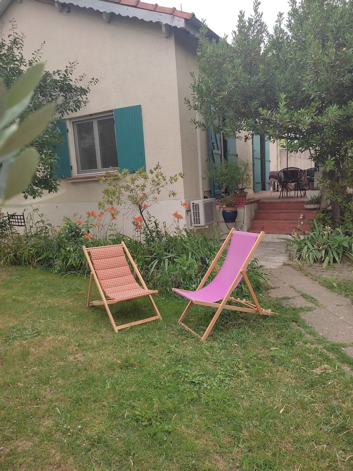Maison Proche Centre Ville, Terrasse Clim Parking - Nîmes
