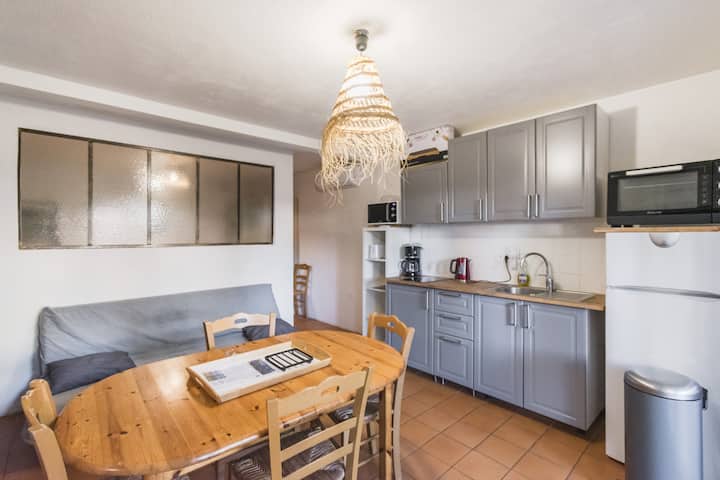 Appartement Sur Giens Climatisé, En Rez-de-jardin. - Plage Notre Dame