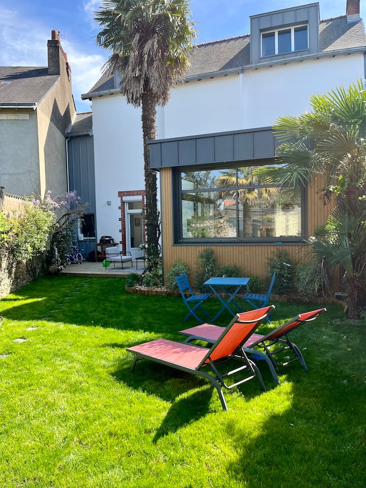 Maison Familiale Lumineuse - Jardin & Calme - Nantes