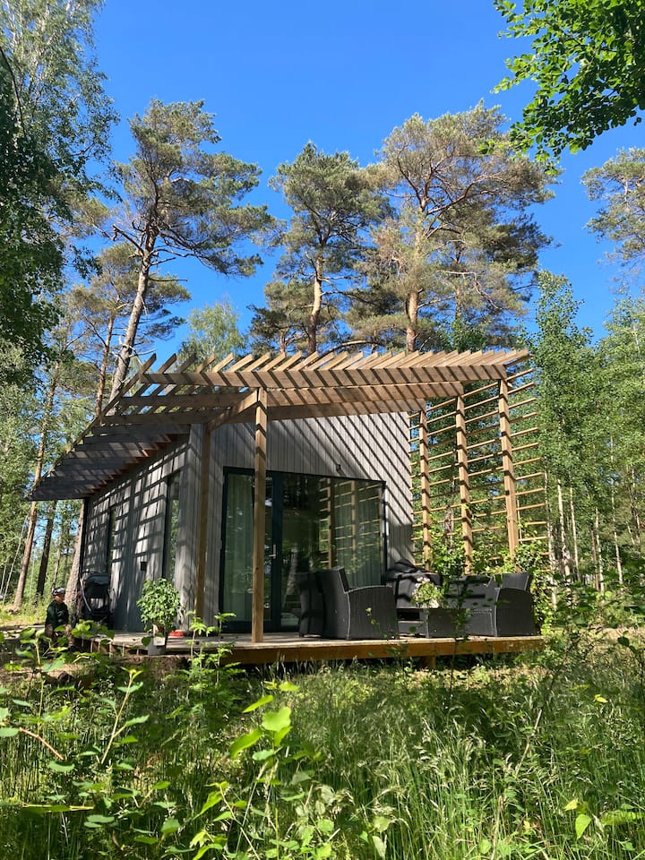 Modernt Gästhus 500 M Från Stranden - Halmstad