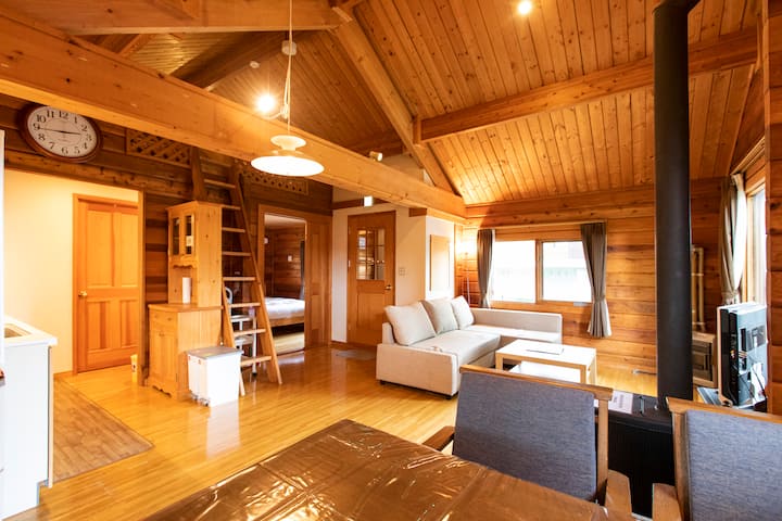 1bdrm + Loft Cabin - Niseko