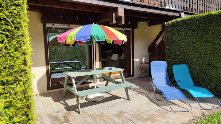 Appartement En Rez De Jardin Vue Montagne - Les Contamines-Montjoie
