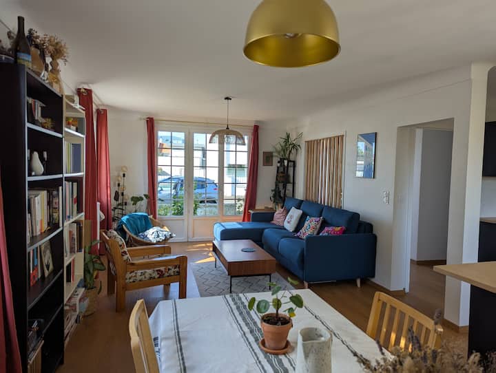 Maison Chaleureuse Et Calme Proche De Trentemoult - Bouguenais
