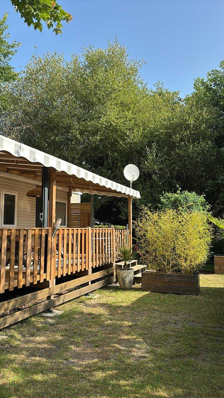 Mobilhome Camping 4  éToiles  Le Pipiou By Siblu - Parentis-en-Born