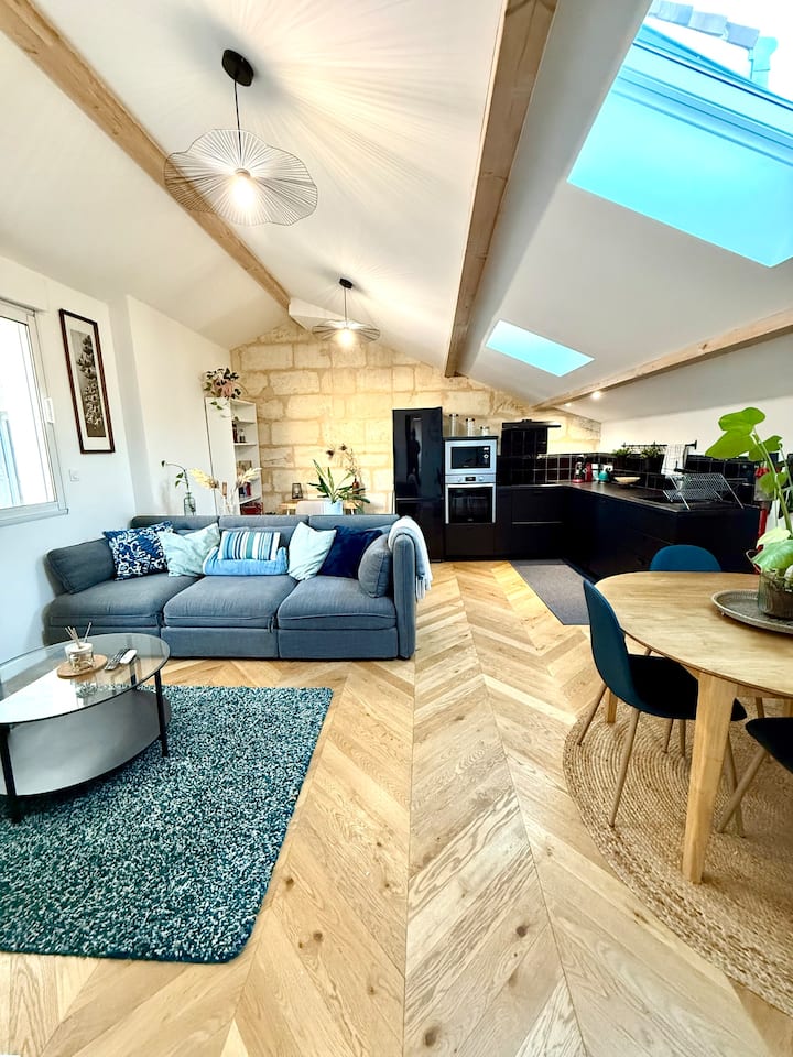 Charmant T2 Equipe Au Coeur D'un Quartier Vivant - Bordeaux