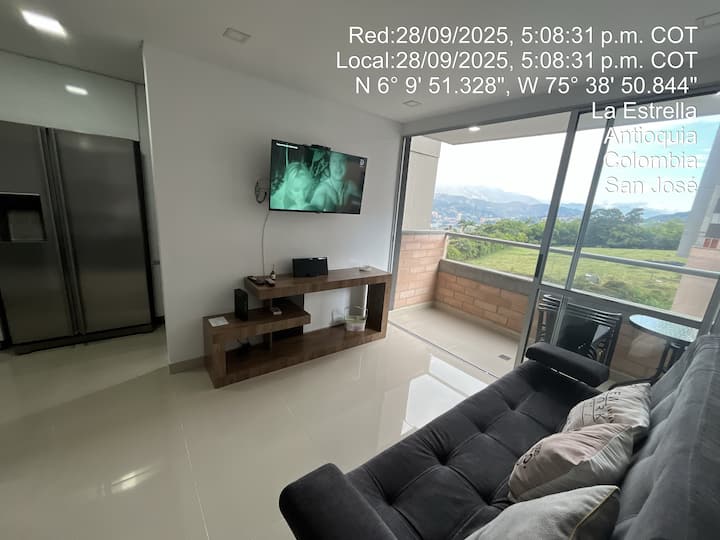 Apartamento Moderno Y Muy Acogedor En La Estrella - Itagüí