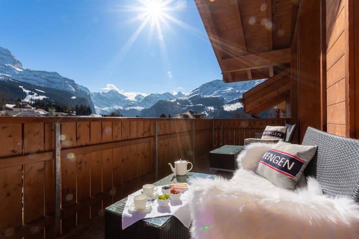 Grand Alpine Penthouse With Iconic Jungfrau Views - Brienz