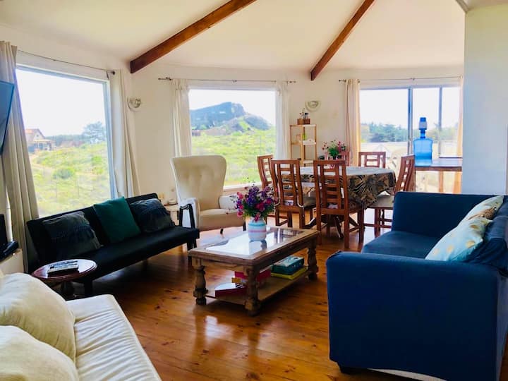 Casa En Condominio Con Playa Privada A 2 Hrs Stgo - Los Vilos