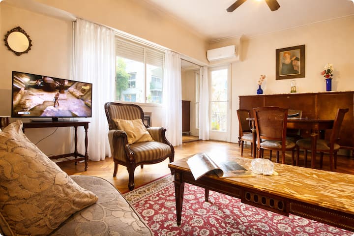 Apartamento 90 M², Estilo, 3 Dormitorios Y Balcón - Buenos Aires