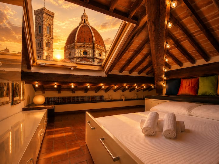 The Best Duomo View: Elevator, 2 Bd, A.c - Florence