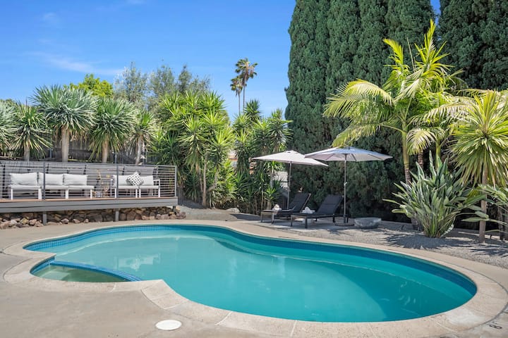 Mcm Retreat W/ Pool & Spa | Lush, Quiet, Central - Spring Valley, CA