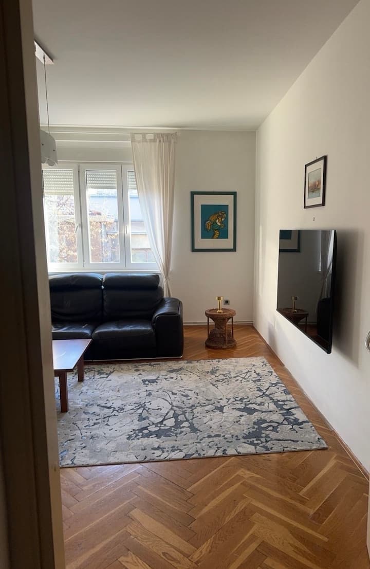 Apt. 88m2, Wifi, Jacuzzi, 5 Guests, 10min Center - Zagreb