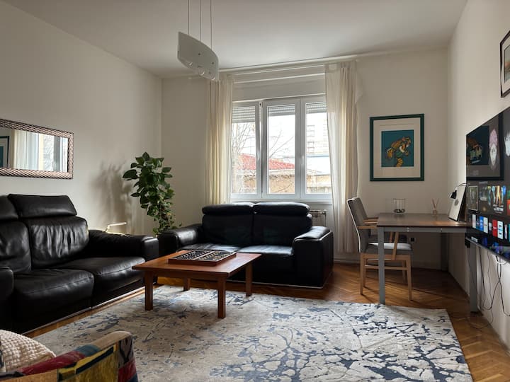 Apt. 88 M2, For 4, Wifi, Aircon, Jucuzzi Shower - Zagreb