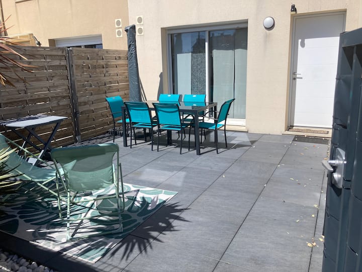 L'aubinaise Maison :100 M Mer ,Parking Privatif - Saint-Aubin-sur-Mer