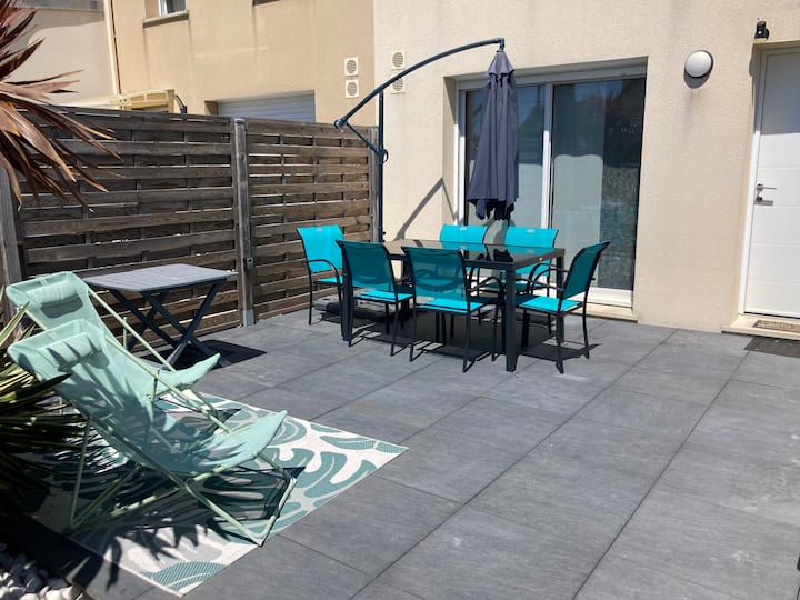 L'aubinaise Maison :100 M Mer ,Parking Privatif - Saint-Aubin-sur-Mer