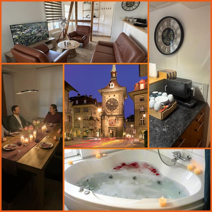 Wohnen Im Neu Renovierten Bauernhaus Mit Whirlpool - Berne