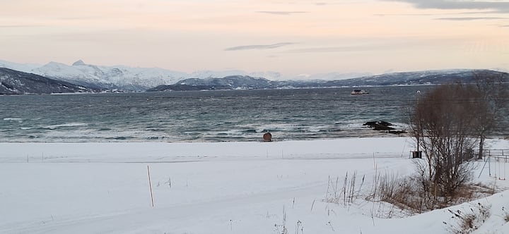 Koselig Tømmerhytte Med God Plass - Bogen
