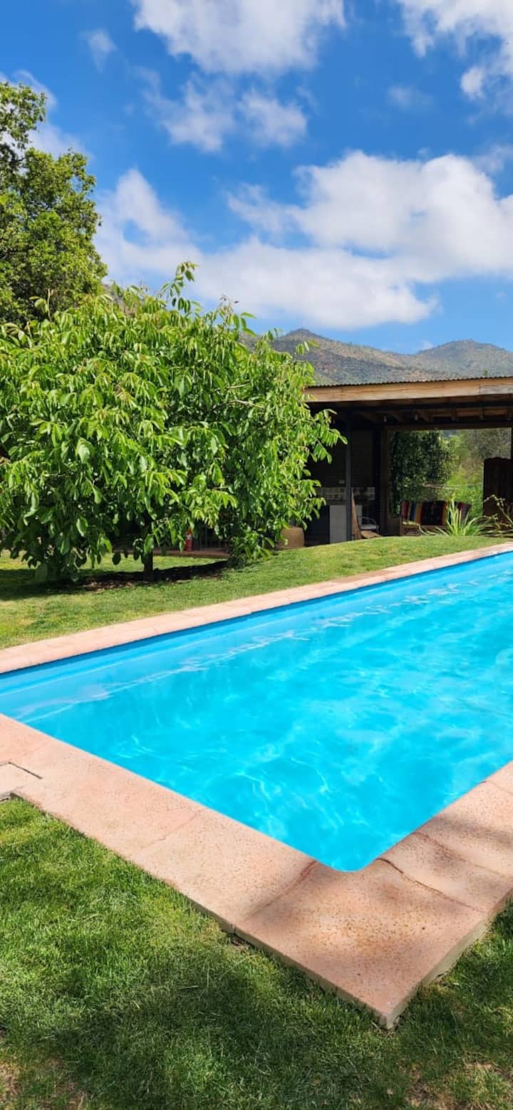 Cabaña Del Peumo, Campo Y Naturaleza. - Región Metropolitana de Santiago