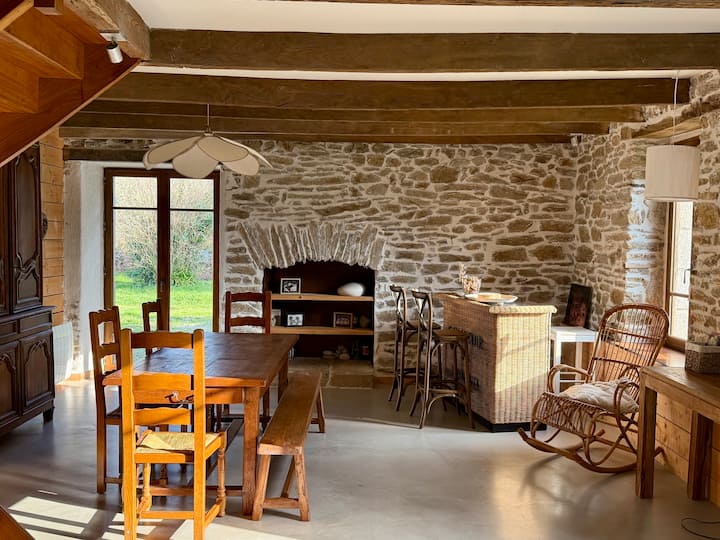Maison Bretonne Au Calme à 1.5km Des Plages - Moëlan-sur-Mer