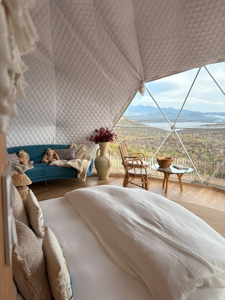 Dôme Mare, éCo-logement Insolite, Vue Mer - Porto-Vecchio