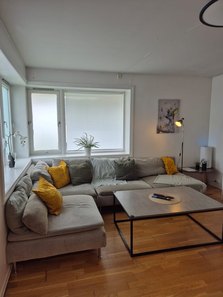 Romslig, Sentral Leilighet Nær Sentrum - Aéroport de Bergen (BGO)