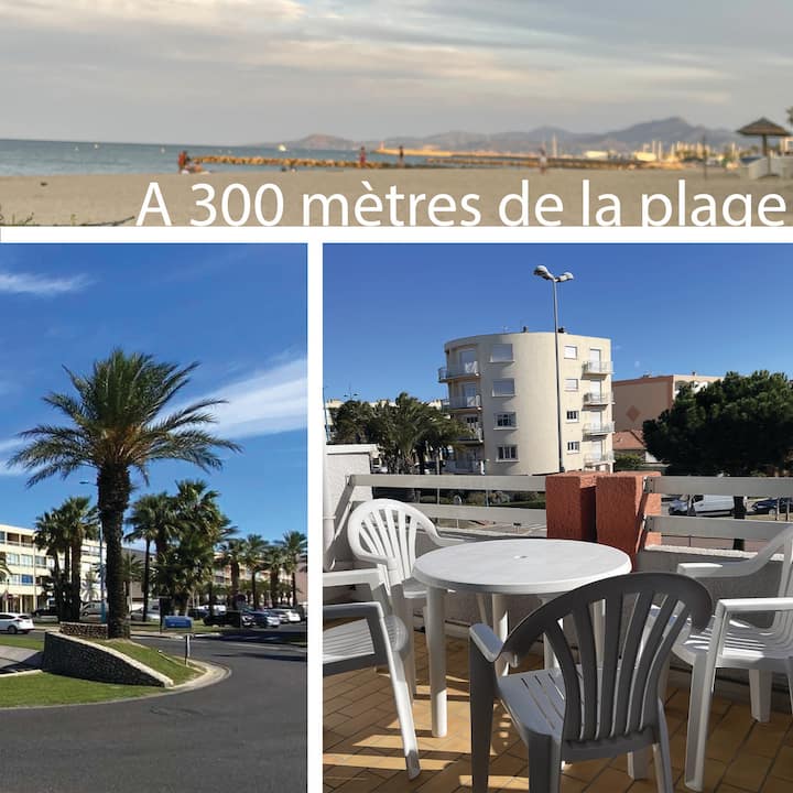 A 300 M De La Plage, Ap. + Terrasse - St Cyprien - Saint-Cyprien