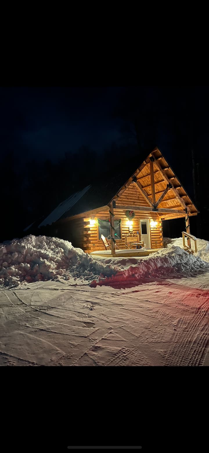 Log Cabin, King Beds & Ac Near Hike/swim/golf/bike - Stratton, VT