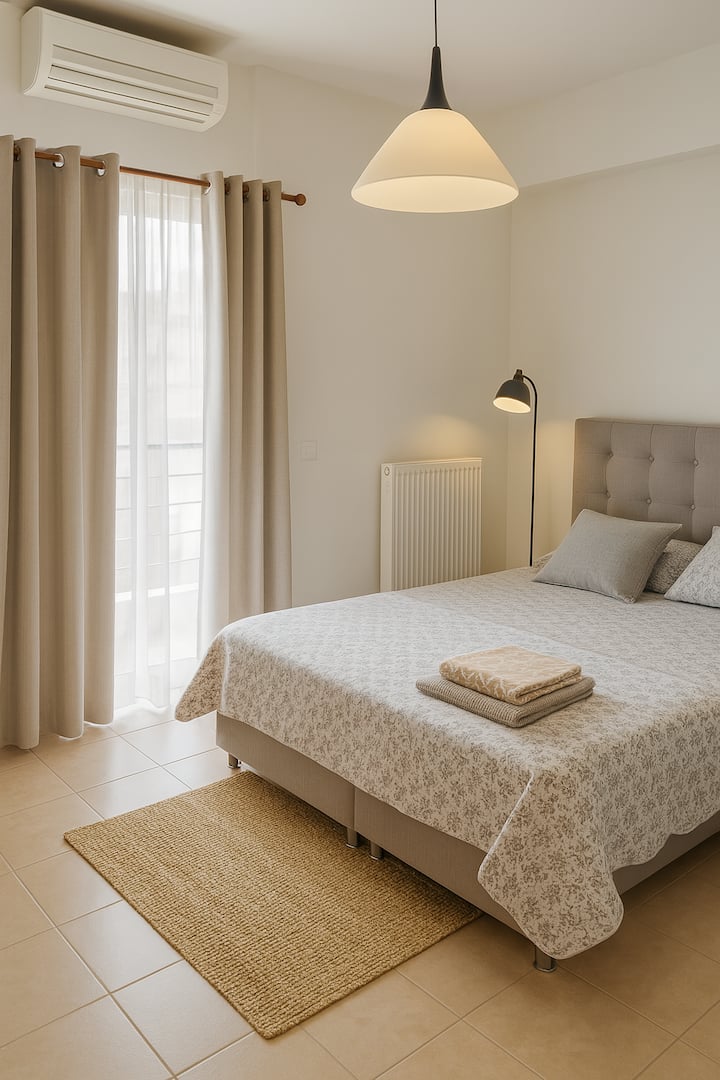 Beautiful And Cozy, Ac, Balcony, Central Location - Herakleio