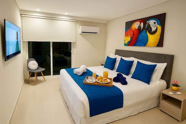 Martinique 2br | 3 Min Beach | Jacuzzi | Netflix - Cartagena