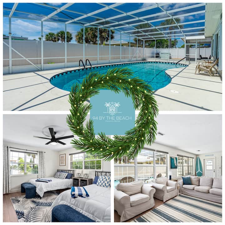 Walk To Beach • 3br Pool Home • 15% Off - Ormond Beach, FL