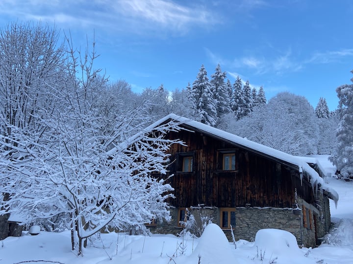 Chalet Typique Des Alpes Au Pied Du Mont Blanc - Saint-Gervais-les-Bains