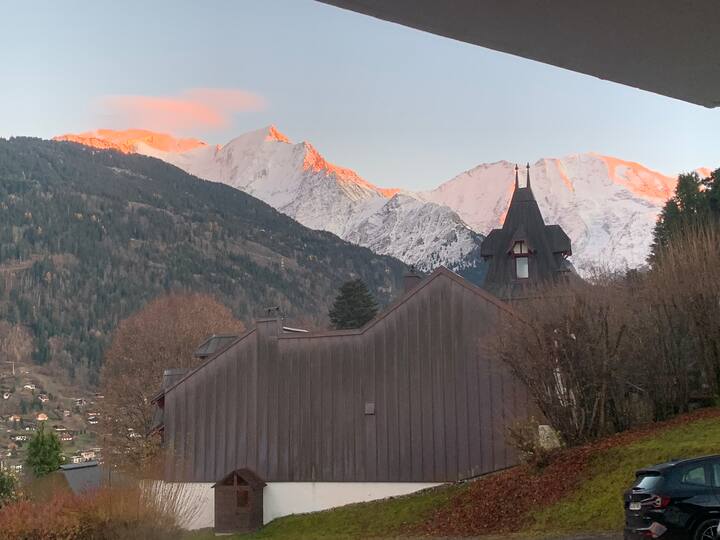 Appartement Calme Avec Vue Sur Chaîne Du Mt-blanc - Saint-Gervais-les-Bains