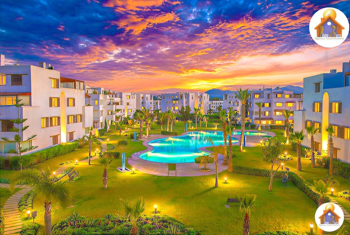 Bel Appartement à Cabo Negro Résidence Privée - Maroc