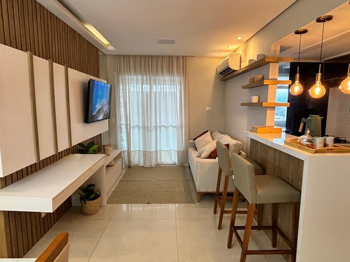 Apartamento Decorado Em Condomínio Resort - Recreio dos Bandeirantes