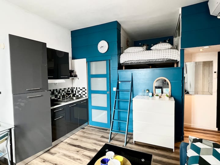 Studio Centre Ville à 5 Minutes à Pied De La Gare - Île de Ré