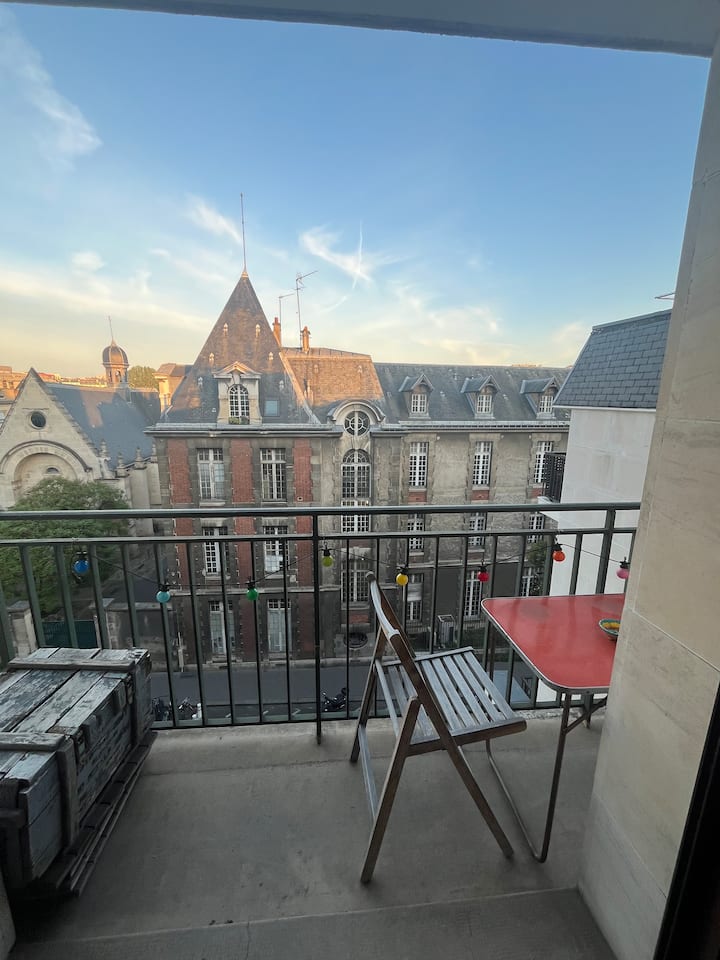 Cosy Lumineux | Canal Saint-martin | 4p | Terrasse - Place de la République