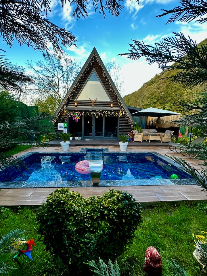 Sıcak Havuzlu Jakuzili Vip  Sapancalovejoy Bunglow - Sapanca