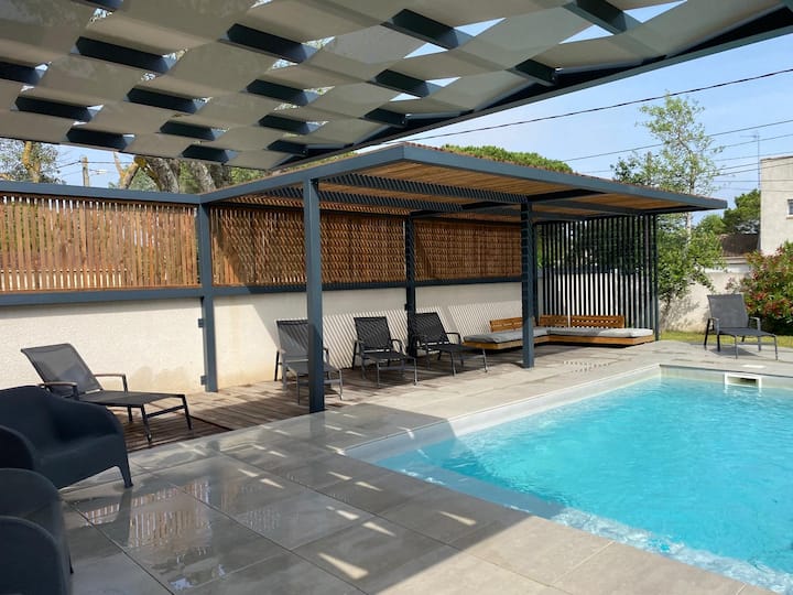 Villa Guiraudette Agde Piscine Proche Mer ***** - Agde