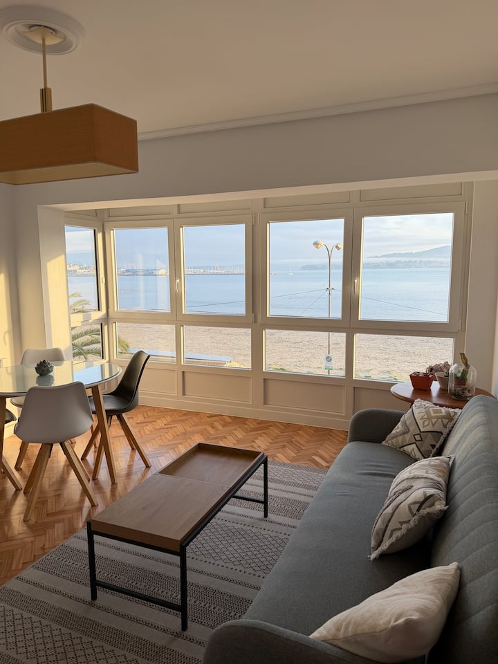 Apartamento En Sada En Primera Línea De Playa - Ares