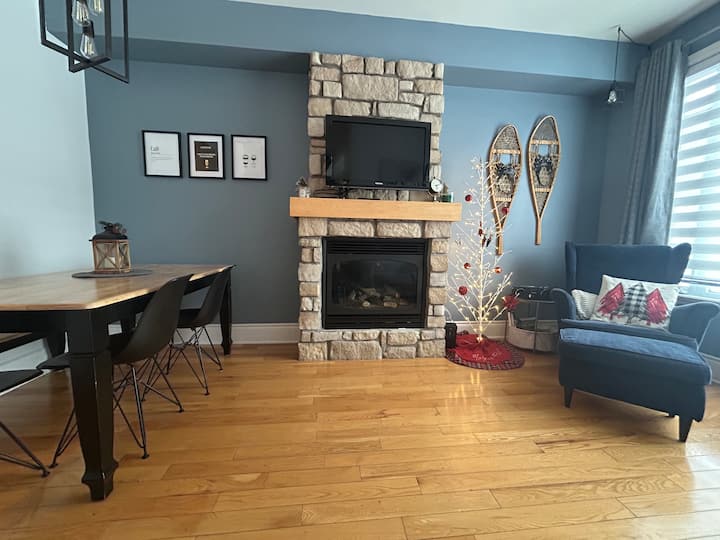 Condo Chaleureux Au Pied Des Pentes - Saint-Sauveur