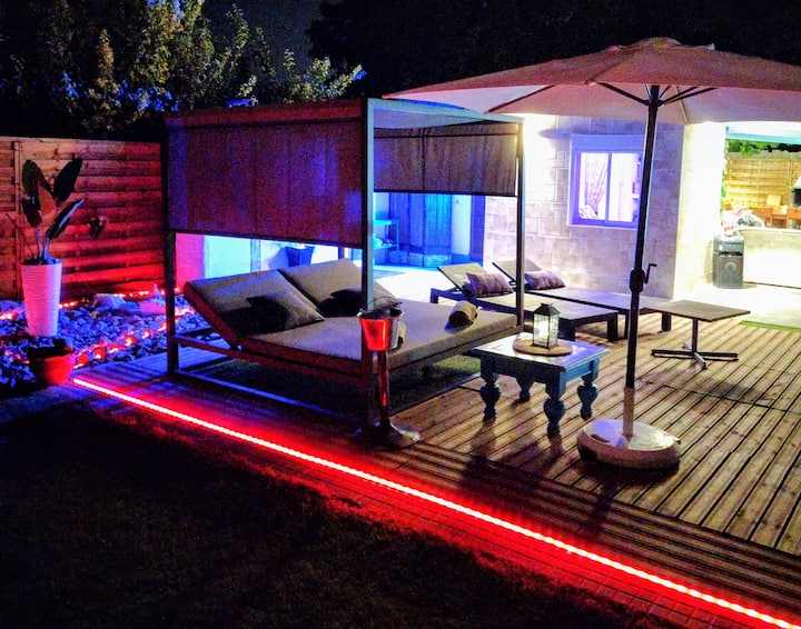 Cama Balinesa Piscina Y Mas.vive Tu Propio Resort - Petra