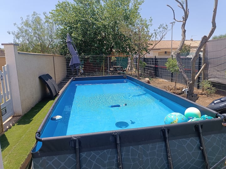 T2 Le Galion De Thau Avec Jardin/sérénité +Douceur - Marseillan