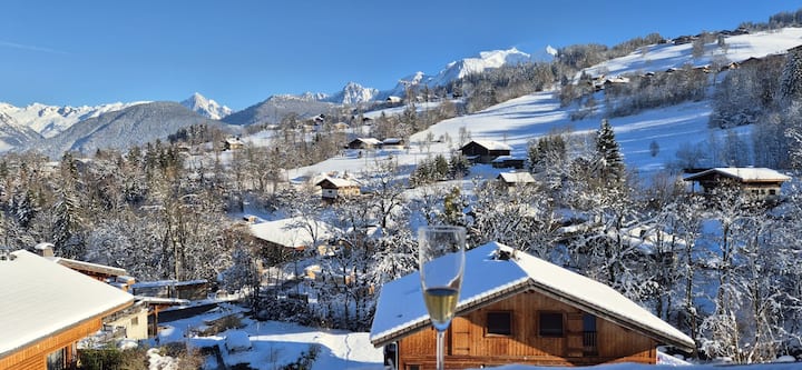Appartement Tout Confort 2 Chambres 4/6 Personnes - Combloux