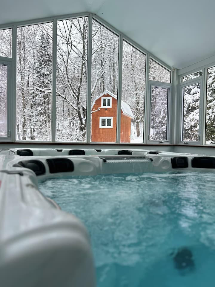 Chalet Dans Le Bois Avec Spa - Thetford Mines